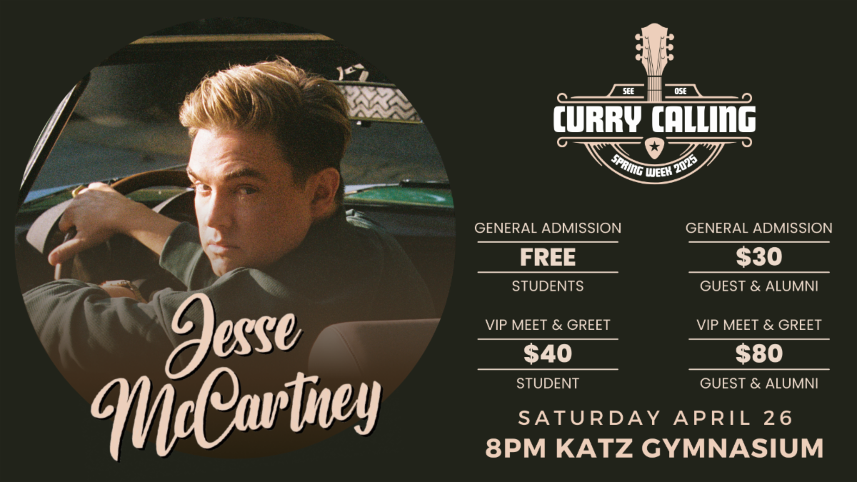 Pop Star Jesse McCartney Headlines Spring Week Events – The Currier Times